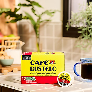 Café Bustelo Espresso Style Dark Roast Coffee, 72 Keurig K-Cup Pods