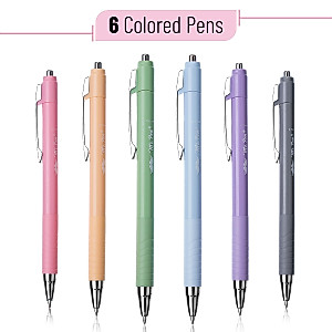 Mr. Pen- Bible Pens, 6 Pack, Assorted Color Pens, Bible Pens No Bleed Through, Bible Journaling Pens No Bleed Pens, Bible Journaling Supplies, No Bleed Bible Pens, Aesthetic Pens, Bible Pen