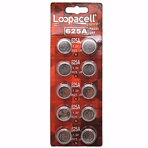 LOOPACELL 625A PX625A LR9 V625U PX625 1.5V 20 Batteries