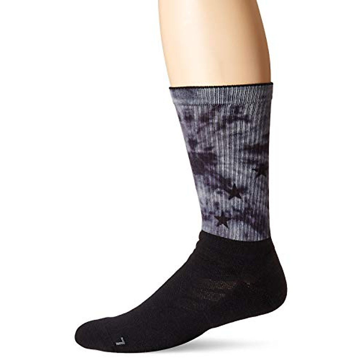 Under Armour Adult Unrivaled Novelty Crew Socks, 1-Pair , Black/Asst , Large
