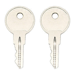 Notonparts 2 Pcs CH751 751CH Controller Door Keys Compatible with T-Handles Side Boxes RV Campers Storage Lockers Boats Display Cases