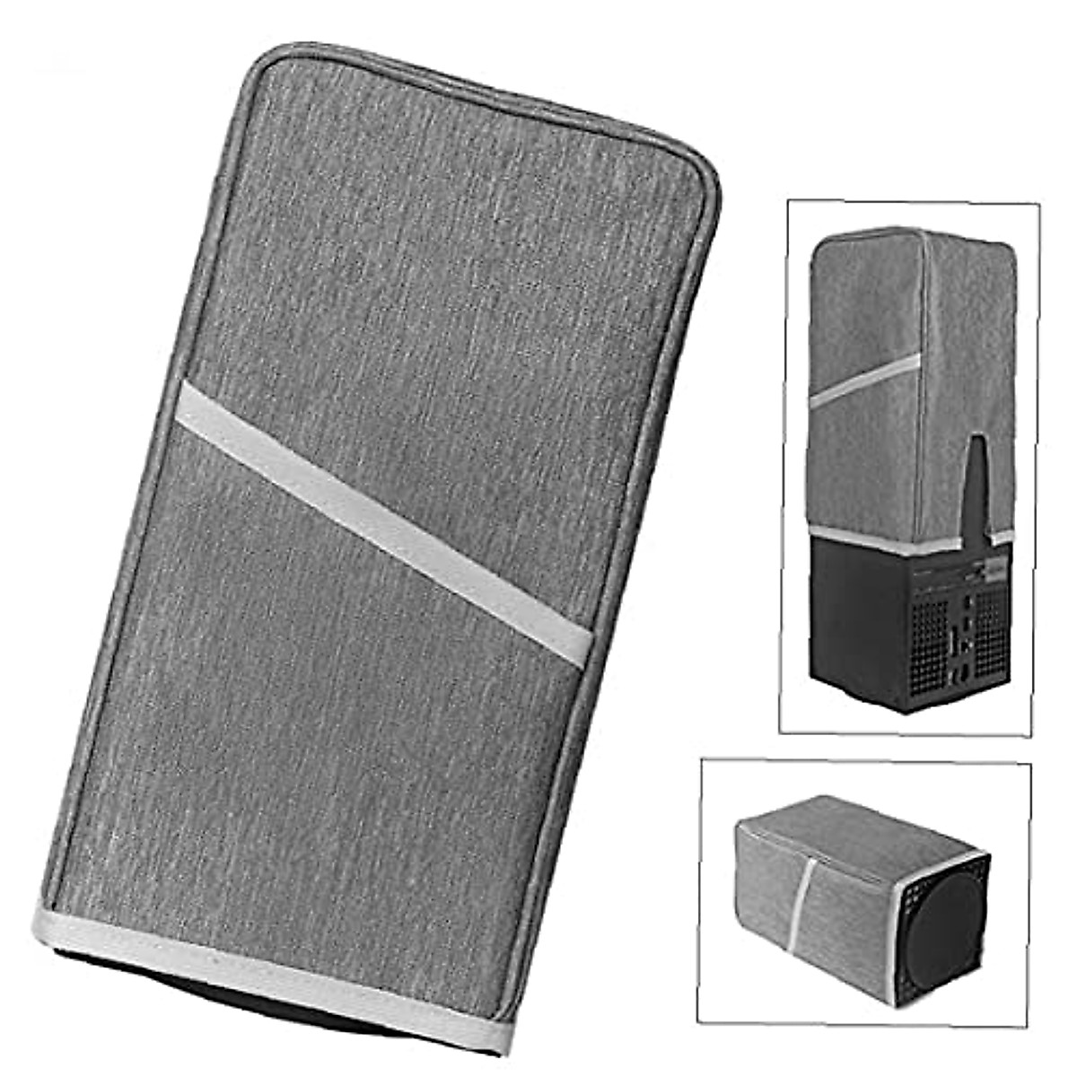 Dust Cover Anti Scratch Cover.Nylon Dust Cover Compatible with Xbox Series X Console Anti Scratch Waterproof Cover Sleeve Soft Neat Lining Dust Guard Gray