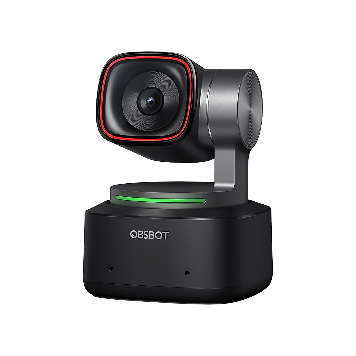 OBSBOT Tiny 2 Webcam 4K Voice Control PTZ, AI Tracking Multi-Mode & Auto Focus, Web Camera with 1/1.5" Sensor, Gesture Control, 60 FPS, HDR Light Correction, Webcam for PC, Streaming, Meeting, etc.