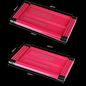 Folding table Office Aluminum with Heat Dissipation Standing Computer Desk, Standing Computer Desk/Foldable Laptop Desk