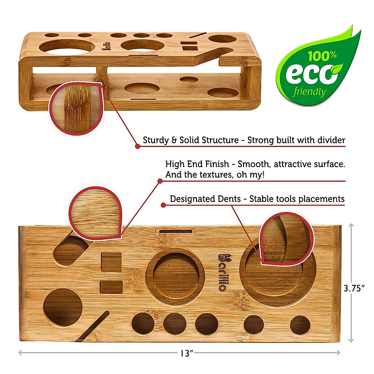 Elite 23-Piece Bartender Kit Cocktail Shaker Set Bundle With 20 Oz Crystal Cocktail Mixing Glass | Stainless Steel Bar Tools With Sleek Bamboo Stand & Seamless Mixing Pitcher for Stirred Cocktail