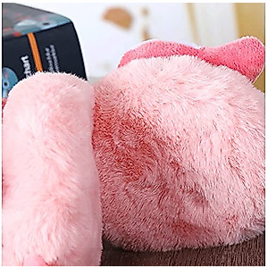 RONGXG Cute Fox Earmuff Girl Boy Plush Winter Warm Ear Muff Soft Furry Outdoor Ear Warmer Muff Kid Ear Cover Anti-Cold Ear Protector, Red, One Size