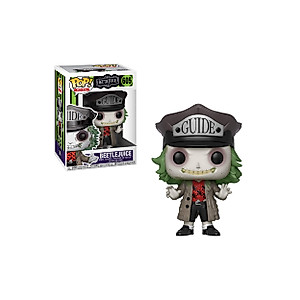 Funko Pop Horror: Beetlejuice - Beetlejuice with Hat Collectible Figure, Multicolor