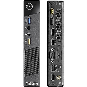Lenovo ThinkCentre M73 Tiny Desktop Computer Mini PC, Intel Core i5-4570T up to 3.6GHz,8GB RAM,256GB SSD,WiFi Bluetooth,Wireless Keyboard and Mouse,Windows 10 Pro(Renewed)