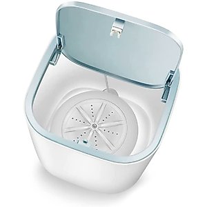 Perezy Electric Washing Machine Portable USB Underwear Cleaning Machine Socks Baby Clothes Compact Wash Machine-White
