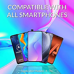 TSR HOME Rearview Mirror Phone Holder for Car, 360° Rotating Rear View Mirror Phone Mount, Multifunctional PhoneUniversal Car Phone Holder for All Smartphones