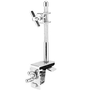 Eujgoov Cowbell Holder, Removable Standard Drum Cowbell Mount Holder Jazz Drum Kit Hoop Mounted Cowbell Clamp