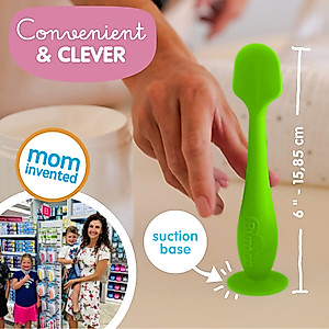 Bumco Diaper Cream Spatula - BPA-Free Diaper Bag Essentials, Soft Butt Spatula Baby, Mom-Invented Butt Paste Spatula, Bumco Diaper Cream Spatula, Flexible Diaper Cream Applicator, Bumco Baby Bum Brush