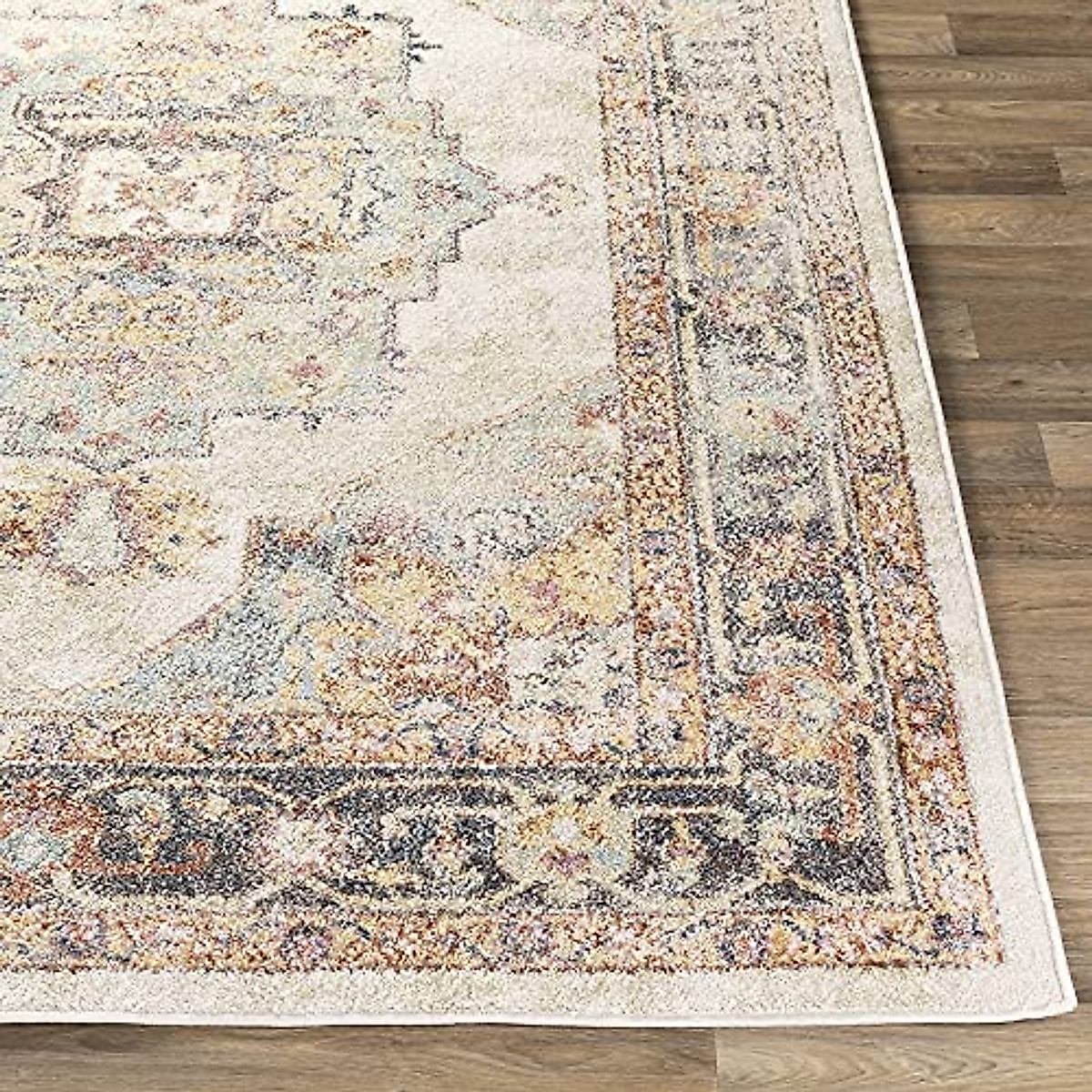 Artistic Weavers Solk Vintage Medallion Area Rug,8'10" x 12',Khaki