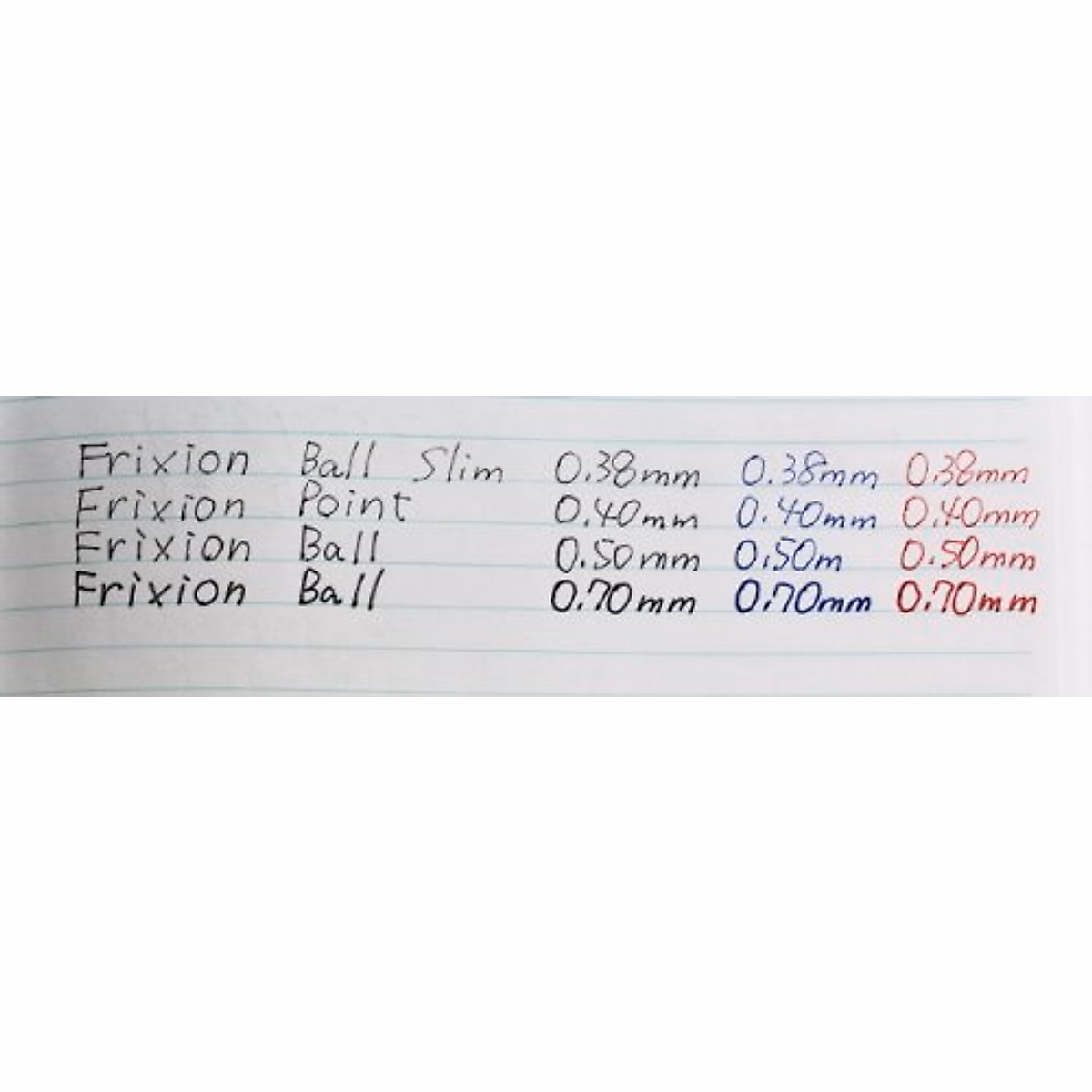 Pilot Frixion Ball slim Gel Ink Pen Refill-0.38mm-black-pack of 3x2pack Value Set