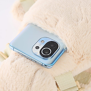 Berhapy 2 in 1 Naughty Dog Toddler Backpack Harness with Safety Leash for Children’s Walking Kids Leash for 1-3 Years Old Boys and Girls