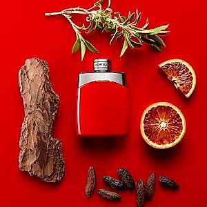MONTBLANC Legend Red Eau de Parfum - Long Lasting Fragrance with notes of Blood Orange, Sage & Mahogany Woods - Charismatic & Woody - 1.7 fl. oz.