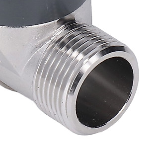 Water Flow Meter Flowmeter, Water Flow Counter Flow Sensor Counter Sensor Stainless Steel for Pool Fish Pond 3.5‑24V DC