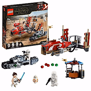 LEGO Star Wars: The Rise of Skywalker Pasaana Speeder Chase 75250 Hovering Transport Speeder Building Kit with Action Figures (373 Pieces)