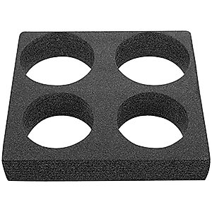Happyyami Foam Drink Holder Takeout Packing Supply Disposable Coffee Tray Cup Takeout Carrier Takeout Holder Coffee Carrier Coffee Cup Holders Cold Drinks Holder Trays Outdoor Bottle Rack