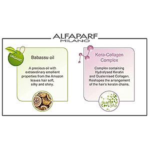 Alfaparf Milano At Home Keratin Hair Treatment - Keratin Therapy Lisse Design Express Brazilian Keratin Treatment - Hair Straightening and Smoothing - Formaldehyde Free - Sulfate Free