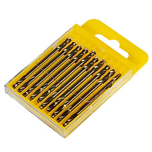 Eagles Double Ended Drill Bit Set - Pack of 10 HSS M35 1/8" Cobalt Twist Drill Bits