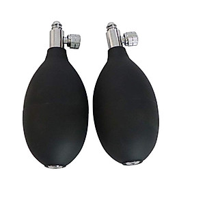 ENTROPOWER Medical Inflation Bulb with Air Release Valve Black Color 2pieces/Bag