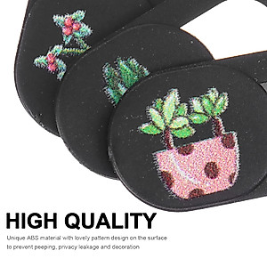 Hemobllo 3Pcs Camera Cover Phone Camera phablet Smartphone Anti Covers Smartphone Privacy Covers Webcam Cover Anti- Peeping Covers Tablet Webcam Lids abs Plastic Protective Cover Laptop