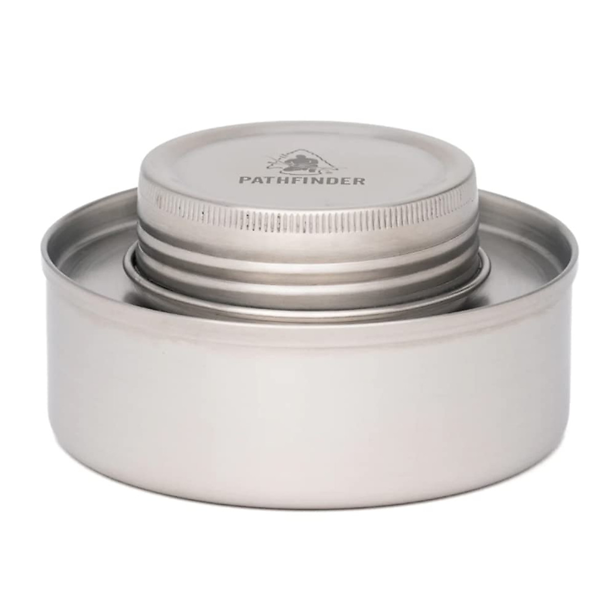 The Pathfinder School Stainless Steel Alcohol Camp Cooking Pack Stove