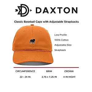 Daxton Dog Breeds Baseball Dad Hat Unstructure Low Profile Strapback, Cocker Spaniel Dog, Black Hat