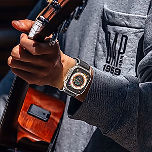 2 Pack Trail Loop Compatible with Apple Watch Ultra Band 49mm 45mm 44mm 42mm Men Women, Soft Nylon Sport Loop Bands Braided Replacement Strap for Apple Watch Ultra iWatch Series 8 7 SE 6 5 4 3 2 1