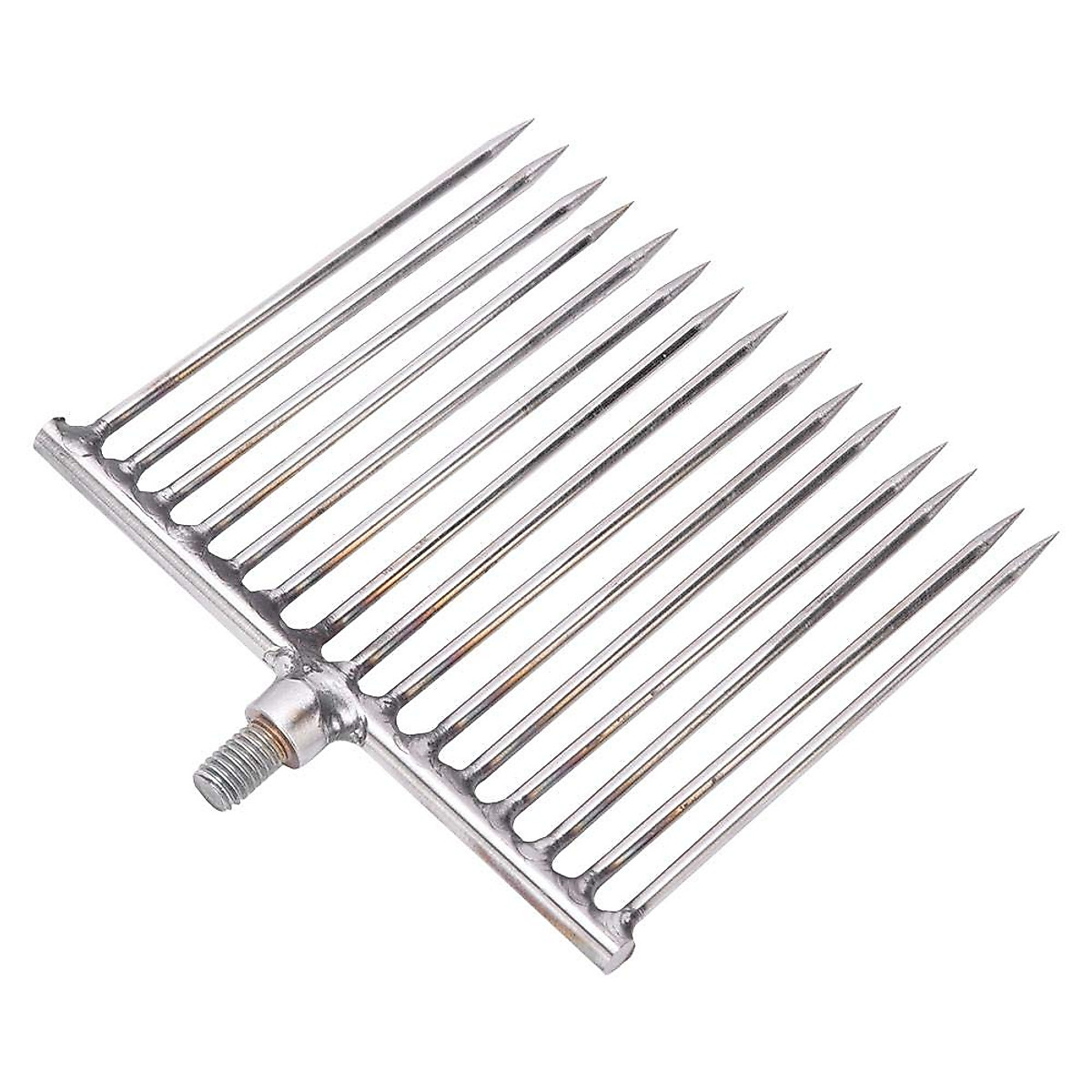 Dioche Fishing Harpoon, 103.9g Fishing Gig Stainless Steel 15 Prongs Harpoon Gig Gaff Hook Barb Fish Spear Outdoor Fishing Tackle for Fish Salmon