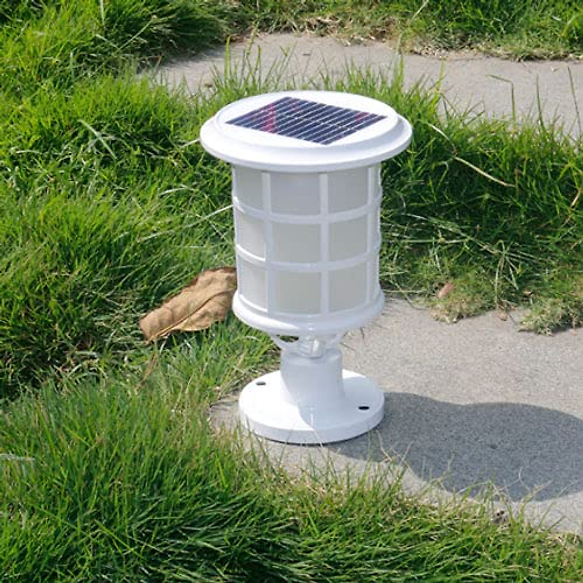 MHCZBGY Home Outdoor Pillar Light Garden Villa Decorative Lamp Outdoor Garden Villa Pillar Lights Waterproof Solar Column lamp LED Courtyard Column Light