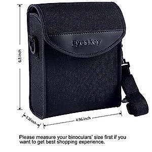 Eyeskey Universal 42mm Roof Prism Binoculars Case, Essential Accessory for Your Valuable Binoculars, and Durable