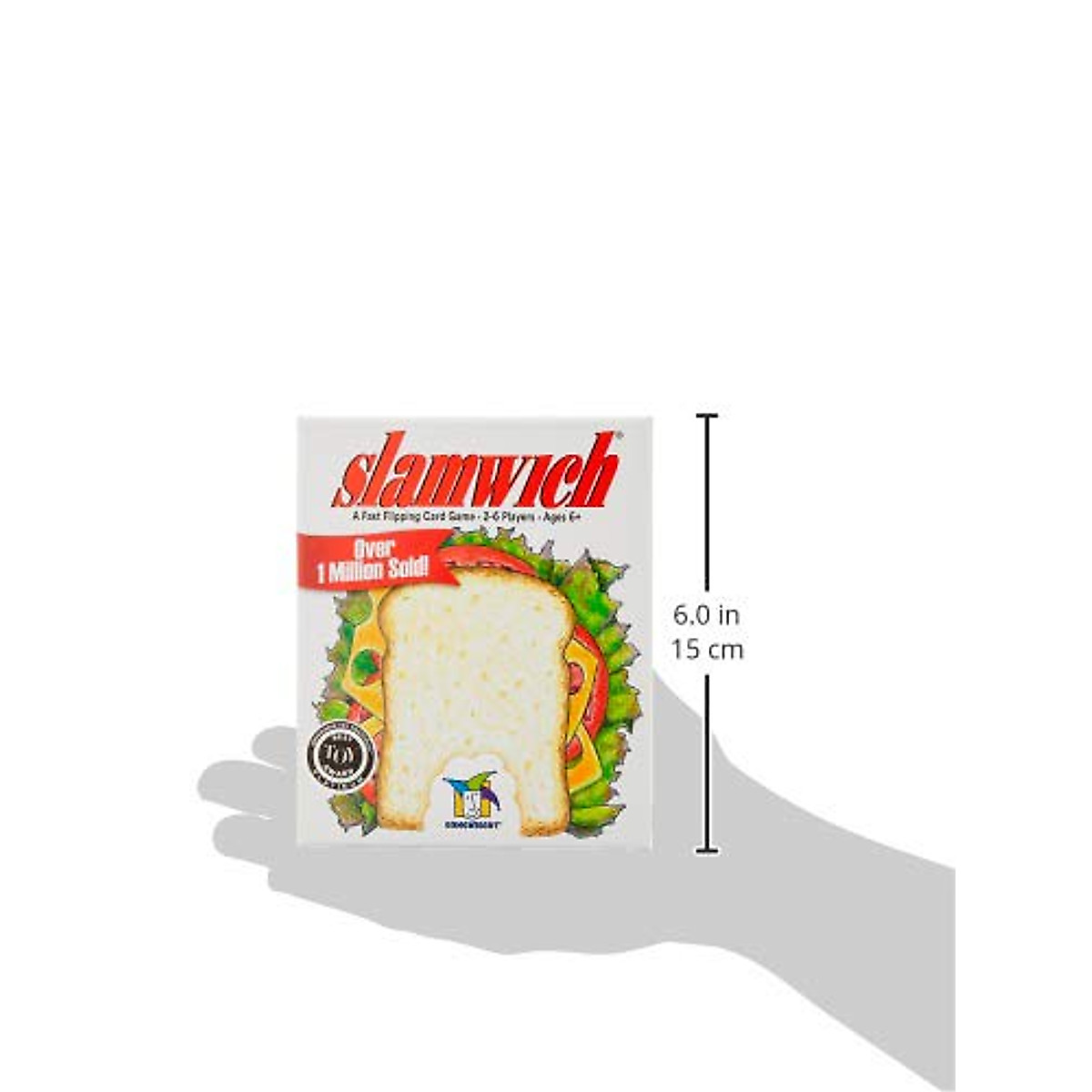 Gamewright – Slamwich – A Fast Flipping Card Game for Kids – Ages 6 and Up – Great for Family Game Night!