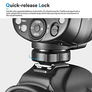 Godox TT685II-O TT685IIO Flash for Olympus, 2.4G Speedlight HSS 1/8000s Flash GN60, TCM Instant Conversion, Quick-Release Lock, TTL Flash Speedlite Compatible for Olympus Panasonic Cameras