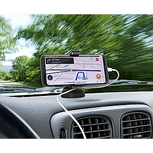 Bracketron Mi-T Grip Dash Window Car Mount Phone Holder Cradle Hands Free Law Compatible iPhone X Max R 8 Plus 7 SE 6s 6 5s Samsung Galaxy S9 S8 S7 S6 Note Google Pixel 2 XL LG Nexus Nokia BT1-755-2