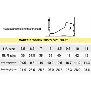 MAIITRIP Slip on Sneakers for Women Black Walking Non Slip Shoes Casual Light Comfort Ladies Tennis Nursing Athletic Fall Shoes,Size 8