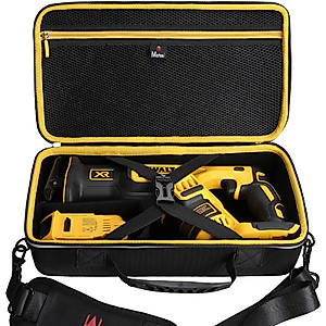 Mchoi Shockproof Carrying Case Compatible with DEWALT 20V MAX XR Reciprocating Saw DCS354B / DCS367B, Case Only