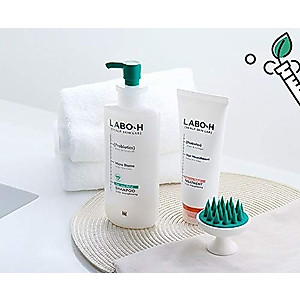 LABO-H Probiotics Hair Loss Symptom Relief Scalp Skin Care Kit, Shampoo Scalp Strengthening 400ml / 13.5 fl oz + Probiotics Hair Loss Symptom Relief Scalp Strengthening Treatment 200ml / 6.8 fl oz