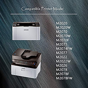 2-Pack TG Imaging (Newest Version) Compatible MLT-D111S Toner Cartridge (2xBlack Combo Pack) for 111S MLTD111S Work for Xpress M2020 M2070 Printers