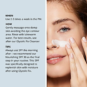 Nip + Fab Glycolic Acid Fix Face Scrub Extreme with Salicylic Acid, Aloe Vera AHA/BHA Exfoliating Facial Cleanser Polish for Refining Pores Skin Brightening, 75 ml 2.5 fl oz