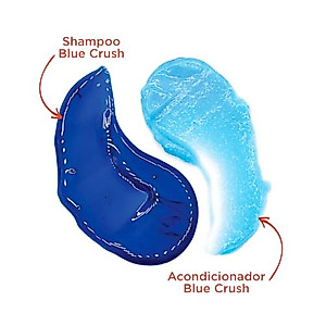 John Frieda Blue Crush Conditioner, Toning Shampoo for Brunette Hair, Nourishes Color-Treated and Natural Hair, Blue Pigments for Vibrant, Cool-Toned Brunette Hair by Reducing Orange Tones, 8.3 Oz