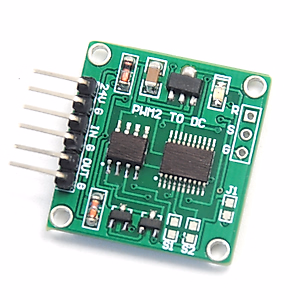 New PWM to Voltage PWM 0-100% to 0-5v 0-10v Linear Conversion Transmitter Module