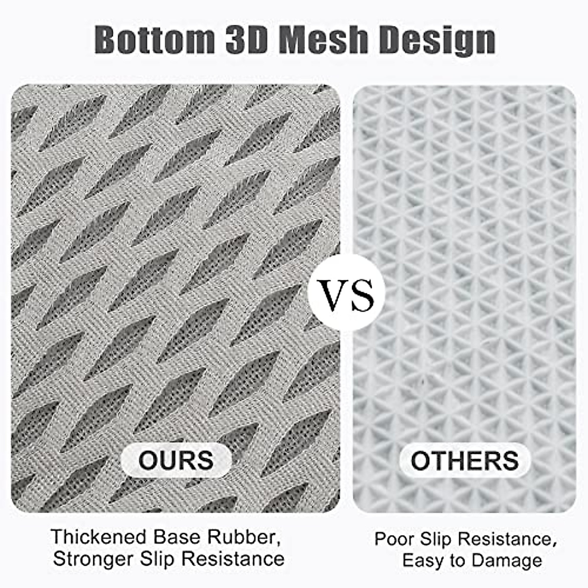 Teewas 2 Pcs Bathroom Rugs Bath Mat Set, Non Slip Ultra Soft and Water Absorbent Bath Carpet, Machine Washable Quick Dry Bedroom Floor Mat Living Rug Red