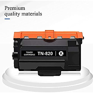 TcxLink (1 Pack) TN-820 TN820 Toner Cartridge Replacement for Brother TN820 DCP-L5500DN MFC-L6700DW MFC-L5700DW HL-L6200DW/DWT Printer Toner.