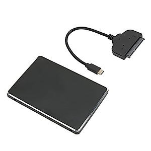 Jopwkuin SSD Enclosure, High Heat Dissipation Lightweightdurable Hard Drive Adapter Card for Computer for Office for Home