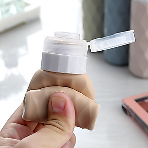 Gemice Travel Bottles for Toiletries, Tsa Approved 3oz Portable Travel Bottles, BPA Free Leak Proof Squeezable Travel Size Containers, Travel Accessories for Shampoo Conditioner Lotion (4 Pack)