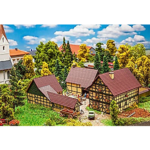 232188 Faller N Scale 1:160 Kit of a Vine-Growing Estate w Vinegrower's taverne