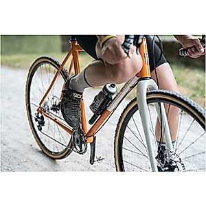 SILCA Tattico Mini Portable Pump for Bicycles with Integrated Hose, Chuck and Water Bottle Cage Mount