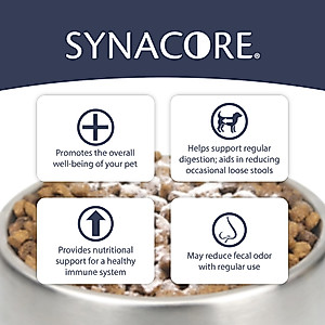 Van Beek Natural Science Synacore Canine - All Natural Formula to Provide Immune Support for Dogs & Help Maintain Digestive Health - Probiotics and Vitamins for Dogs - Pet Products - (30 Count)
